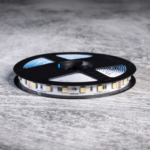 RGBCCT (2700-6500k) 5-in-1 LED Tape, 5050 Chip, 24V, 5M Roll - Inphase Inc.